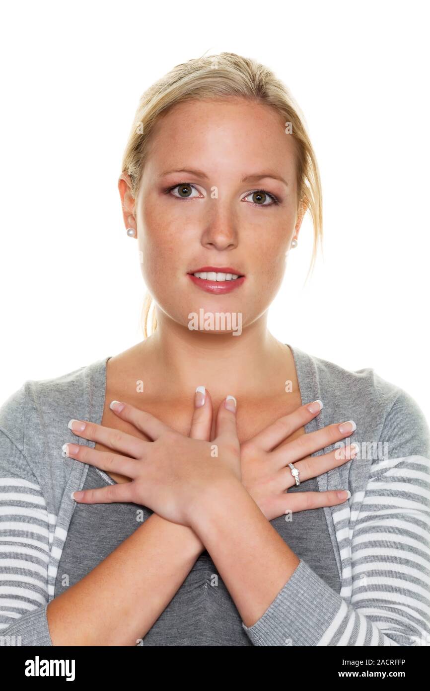 Hands crossed hi-res stock photography and images - Alamy
