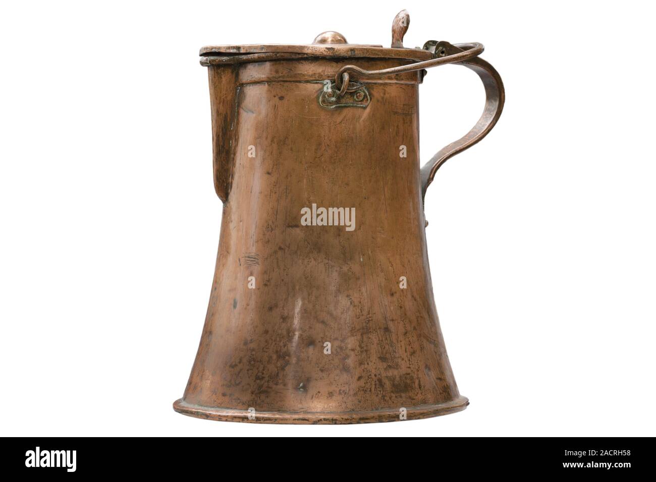 Old metallic jug ancient Cut Out Stock Images & Pictures - Alamy