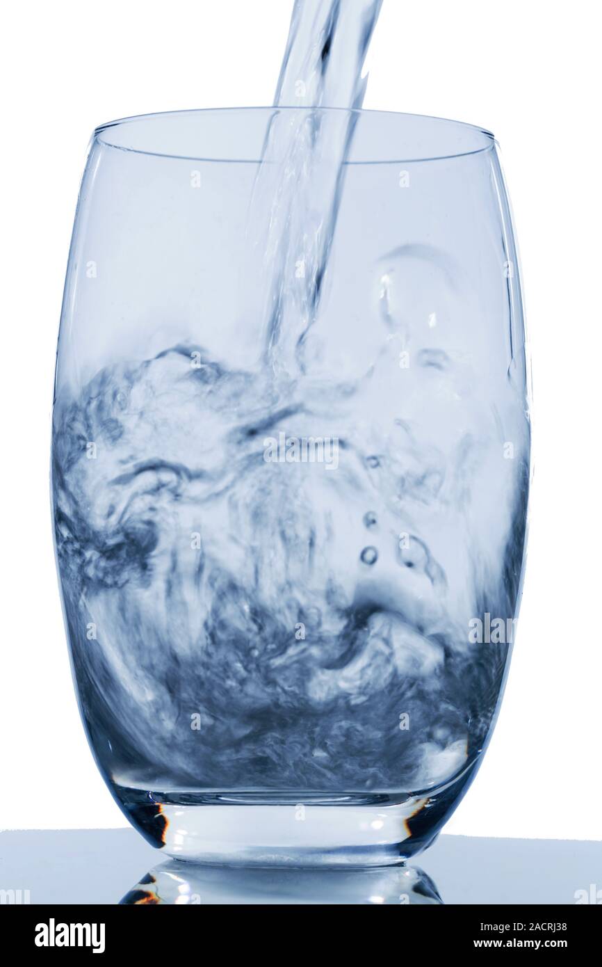 Glass with water Stock Photo - Alamy