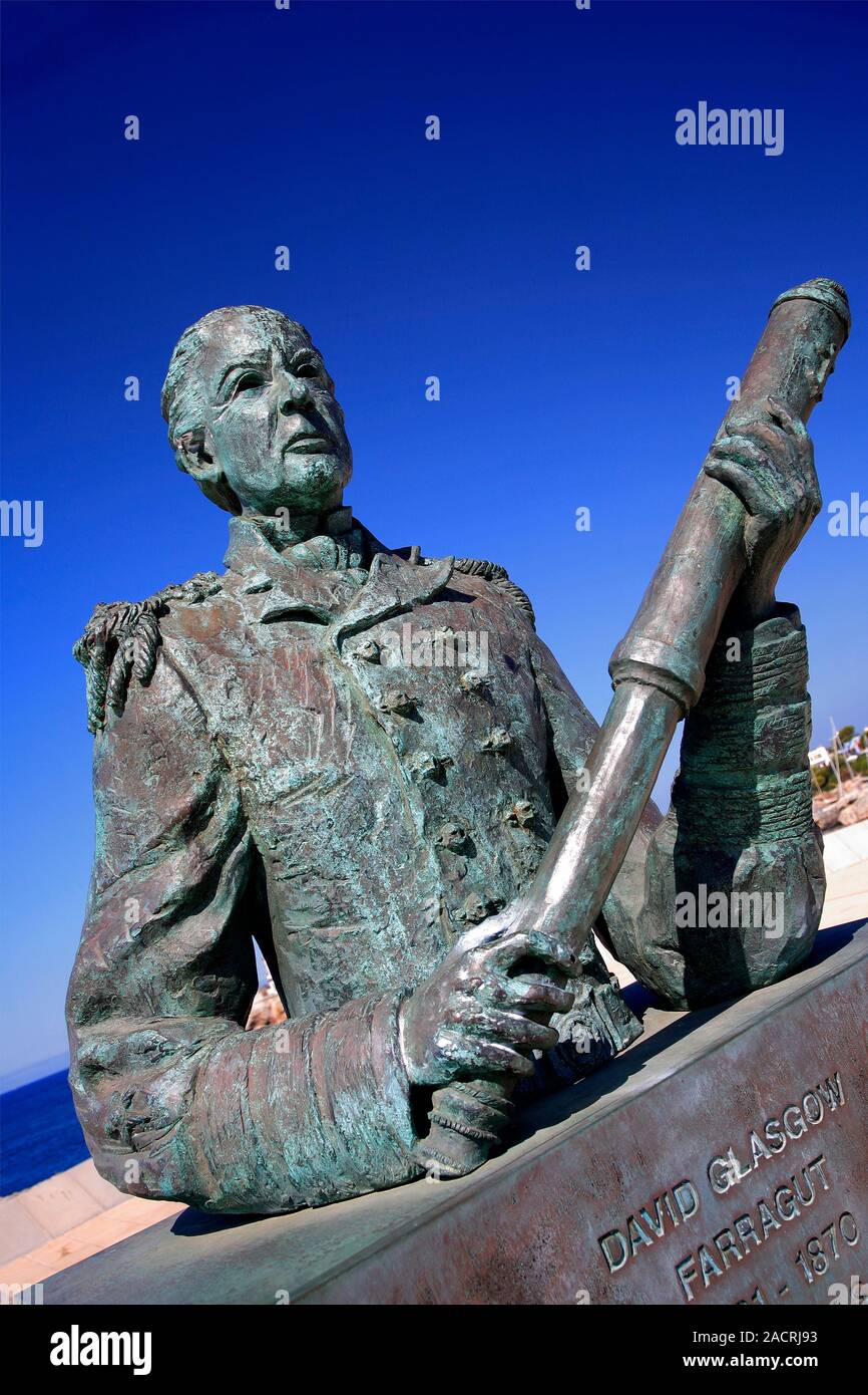 Statue of admiral farragut hi-res stock photography and images - Alamy
