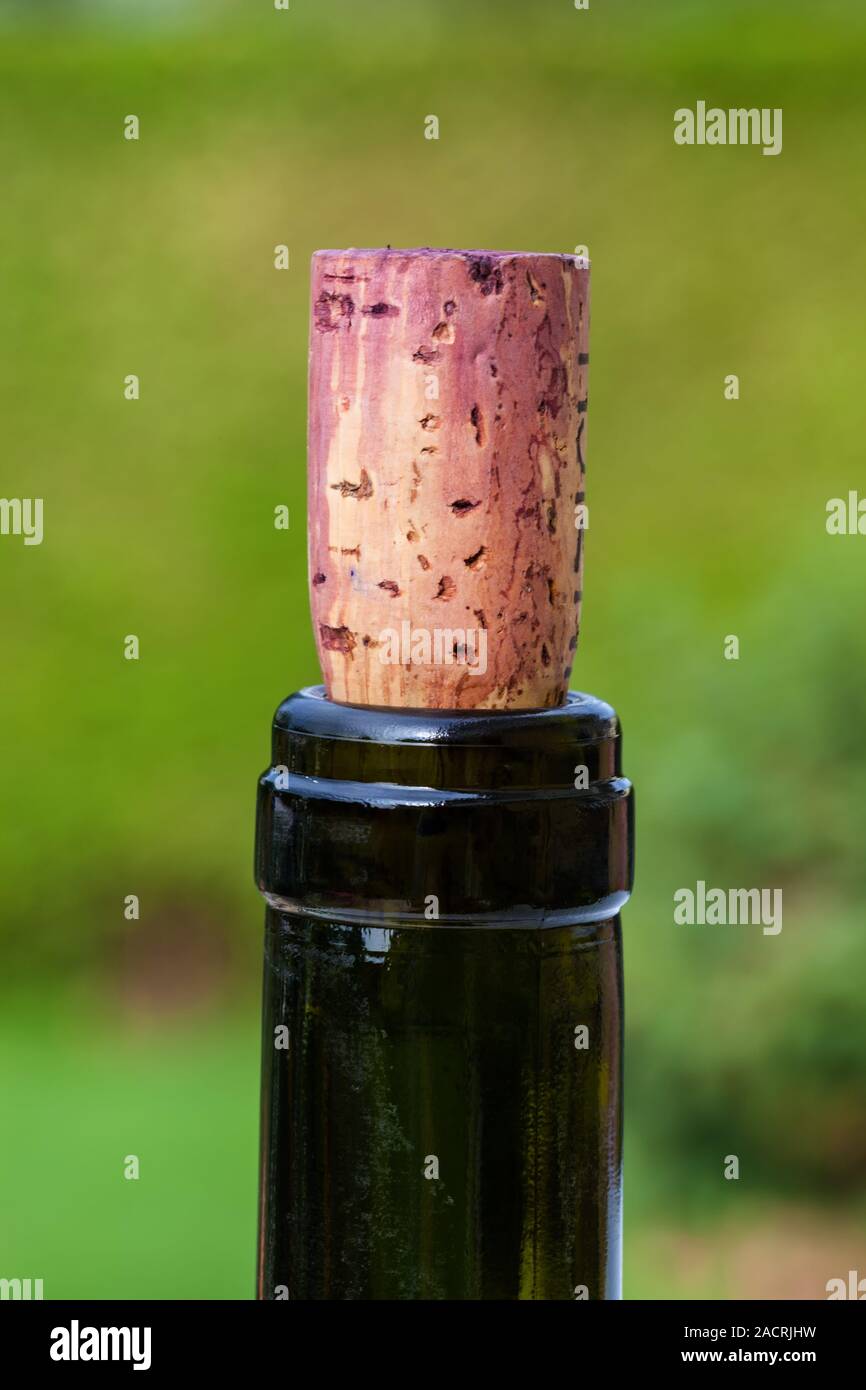 Cork of a wine bottle Stock Photo - Alamy