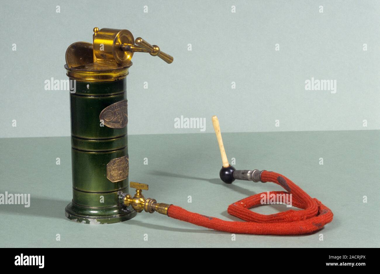 Vaginal douche by Dr. Eguisier. Douches such as this one, although ...