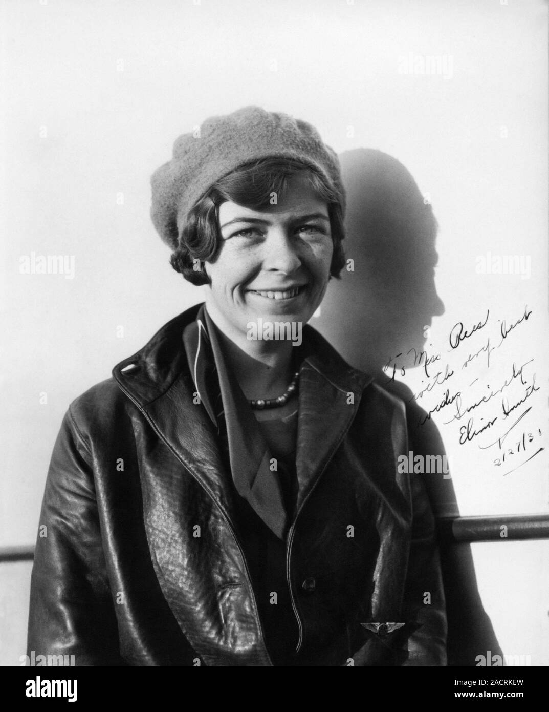 Elinor Smith (1911-2010), US aviation pioneer. Smith began learning to ...