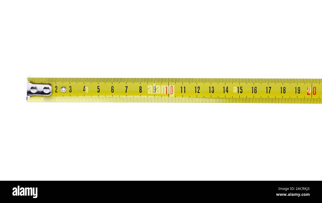Tape Measure horizontal Stock Photo - Alamy