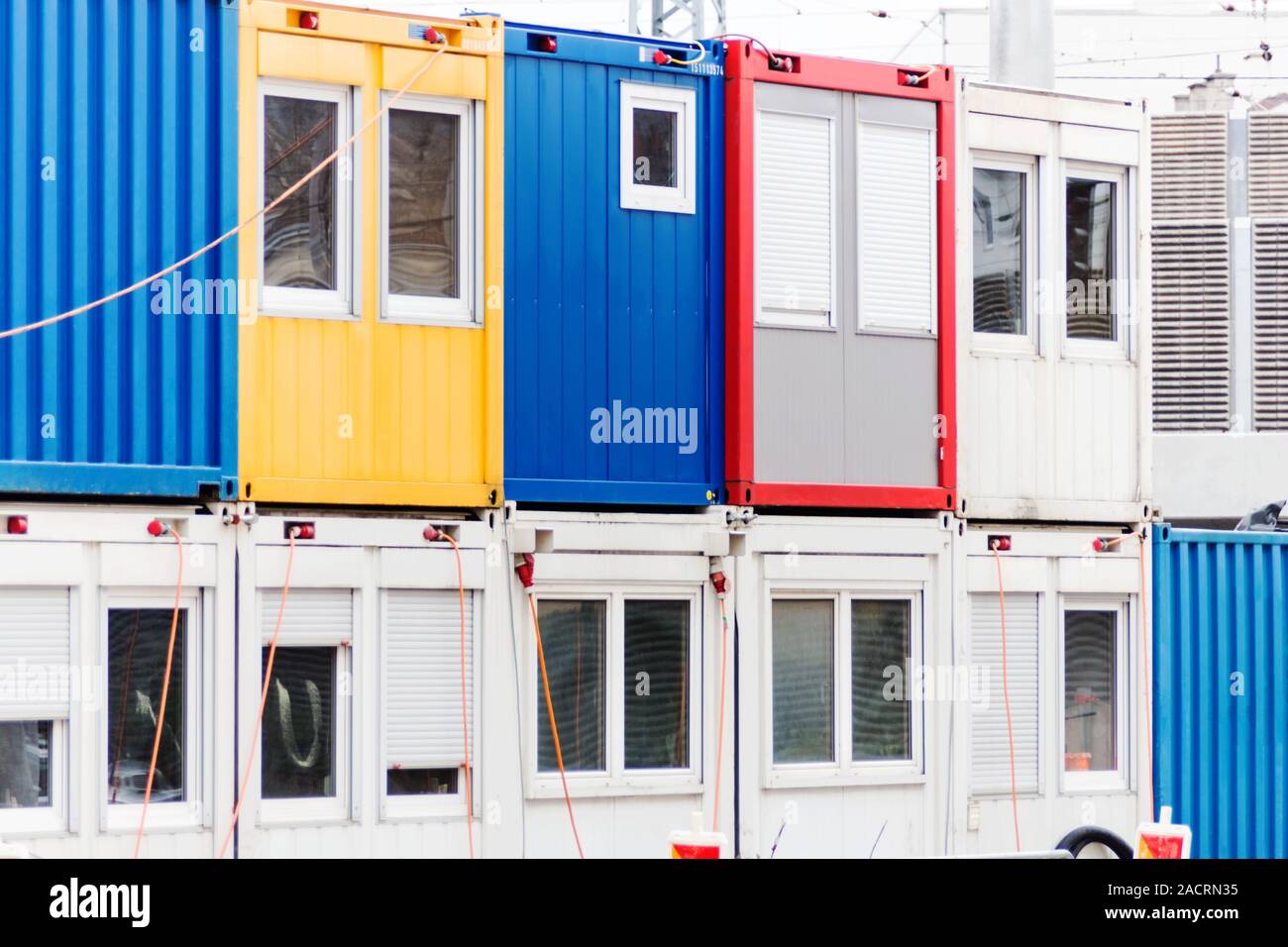 Site container hi-res stock photography and images - Alamy