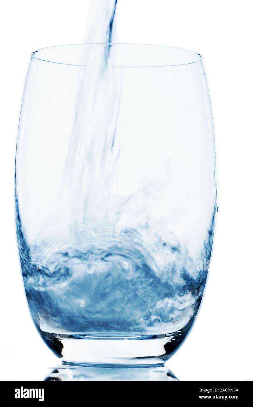 Glass with water Stock Photo - Alamy