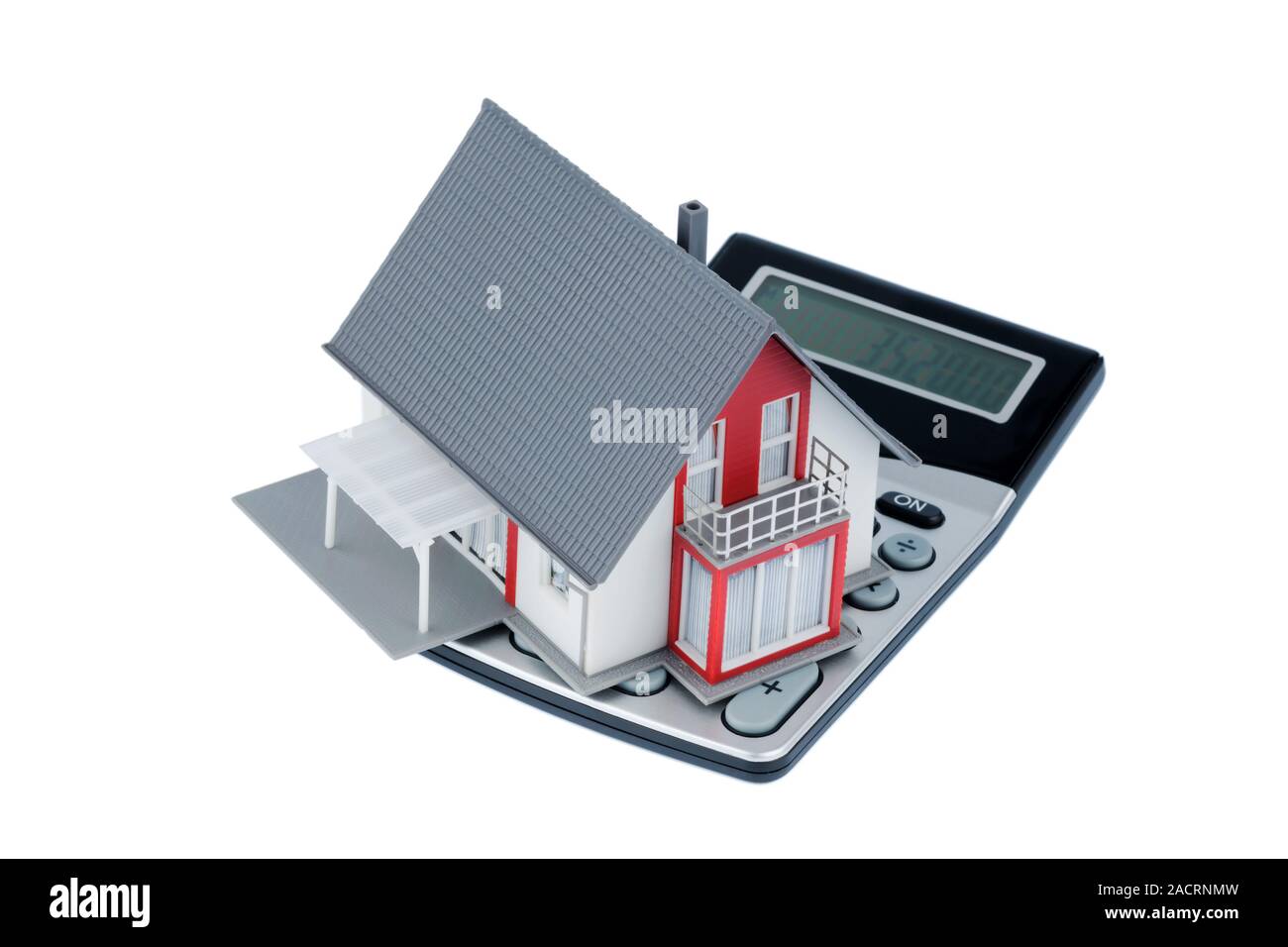 House on calculator hi-res stock photography and images - Alamy