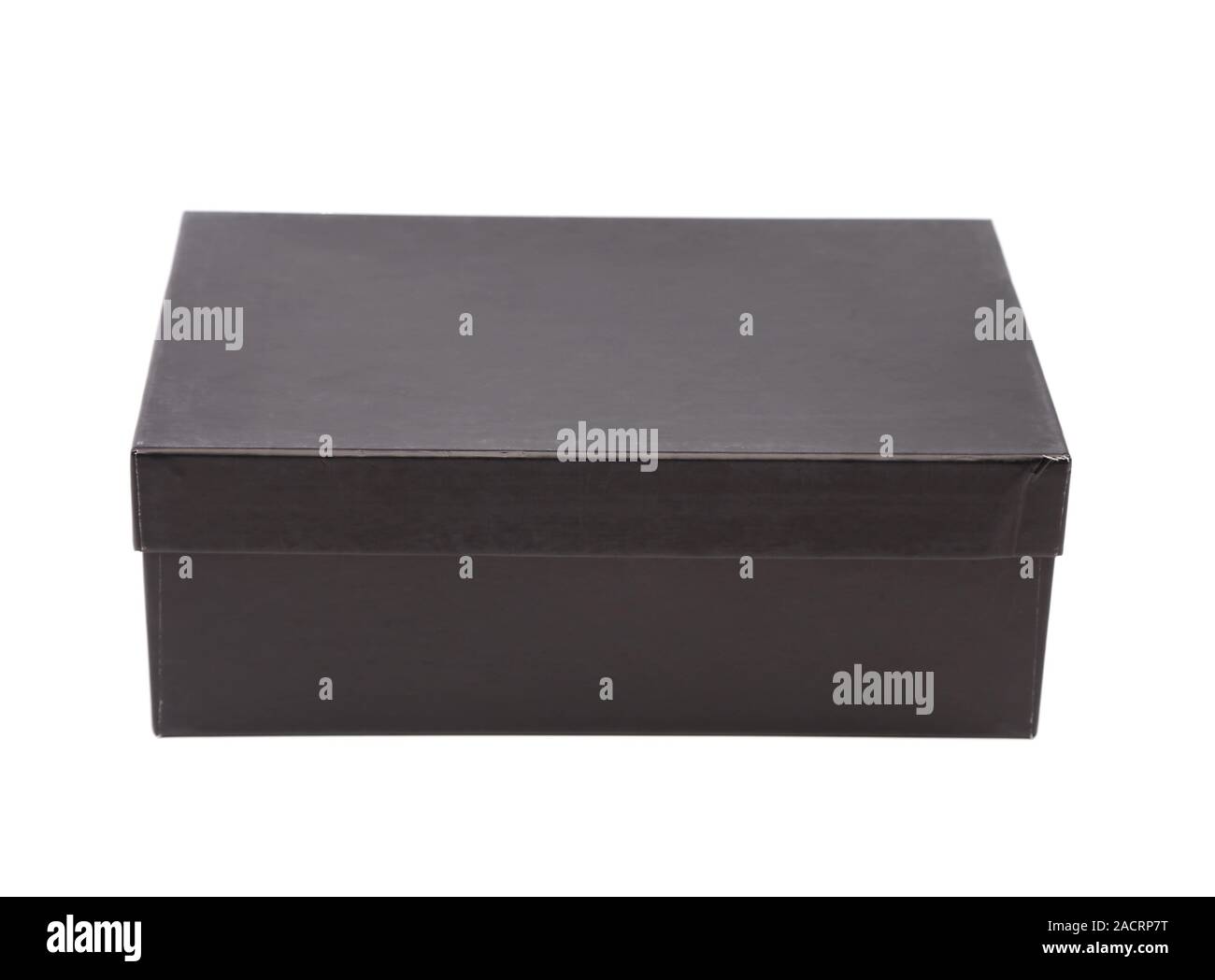 Closed box isolated on a white background Stock Photo - Alamy