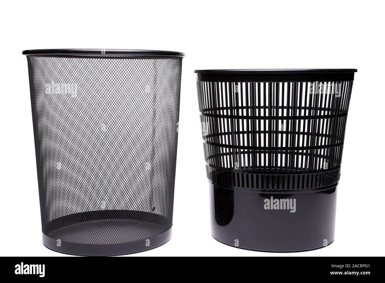 Plastic wastebasket Cut Out Stock Images & Pictures - Alamy