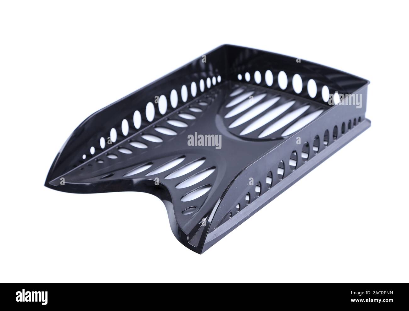 tray for papers on a white background Stock Photo - Alamy