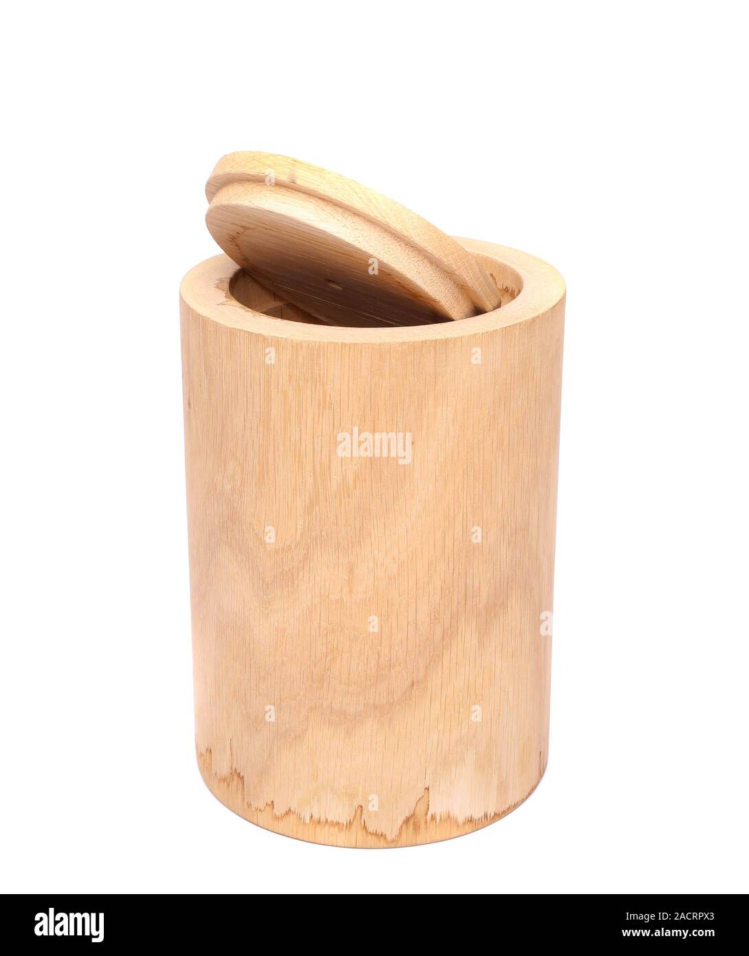 Birch bark container with open top close-up Stock Photo - Alamy