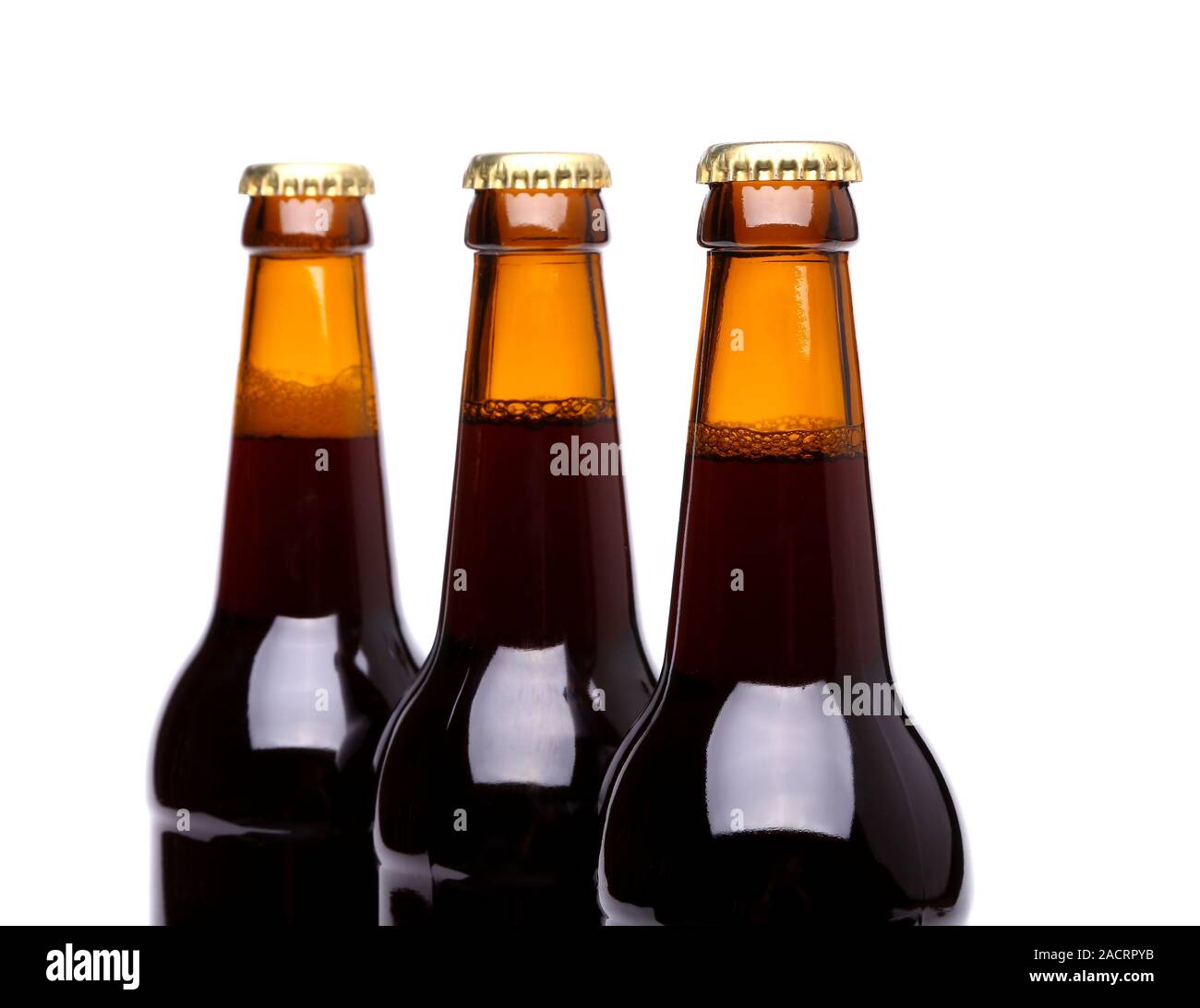Three bottles of beer Stock Photo - Alamy