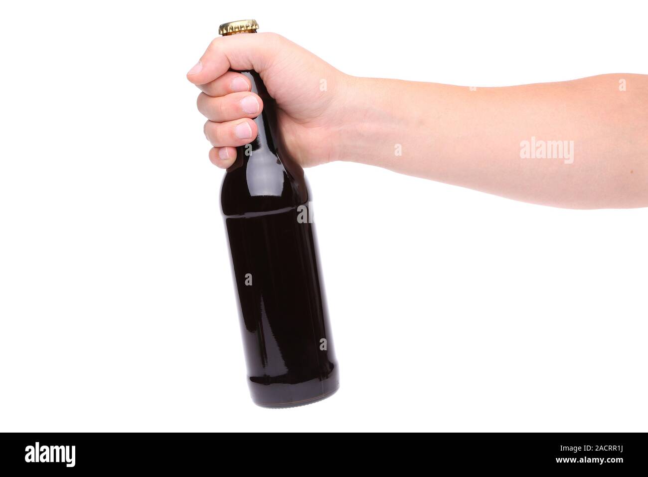 Unlabeled beer bottle on Cut Out Stock Images & Pictures - Alamy