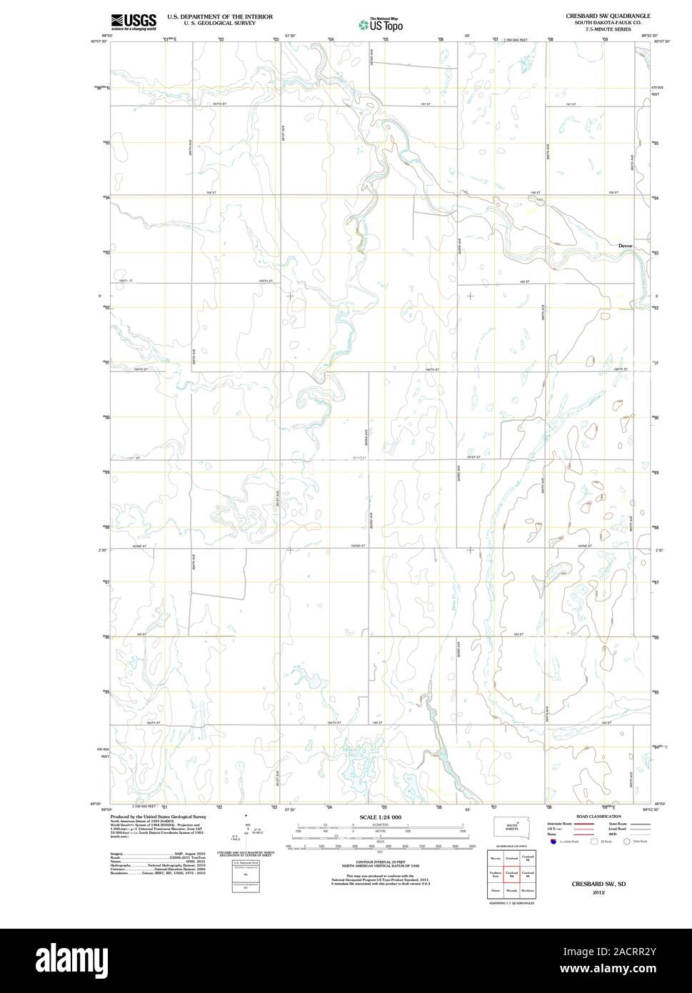 Cresbard sw hi-res stock photography and images - Alamy