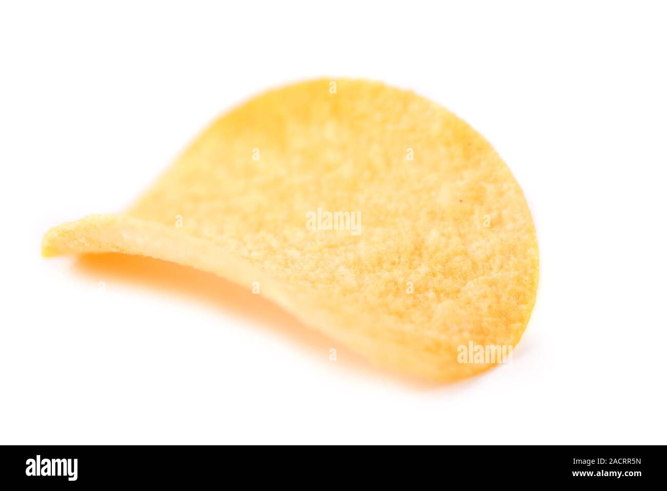 One potato chips isolated Stock Photo - Alamy