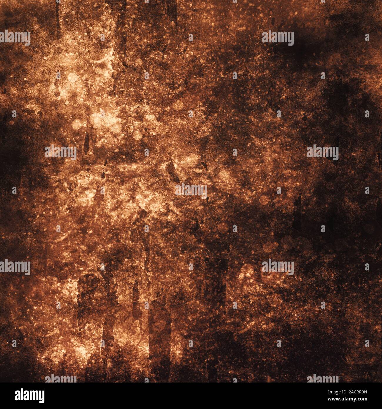 Vintage rustic paper with hand written words imprints. Distressed old ...