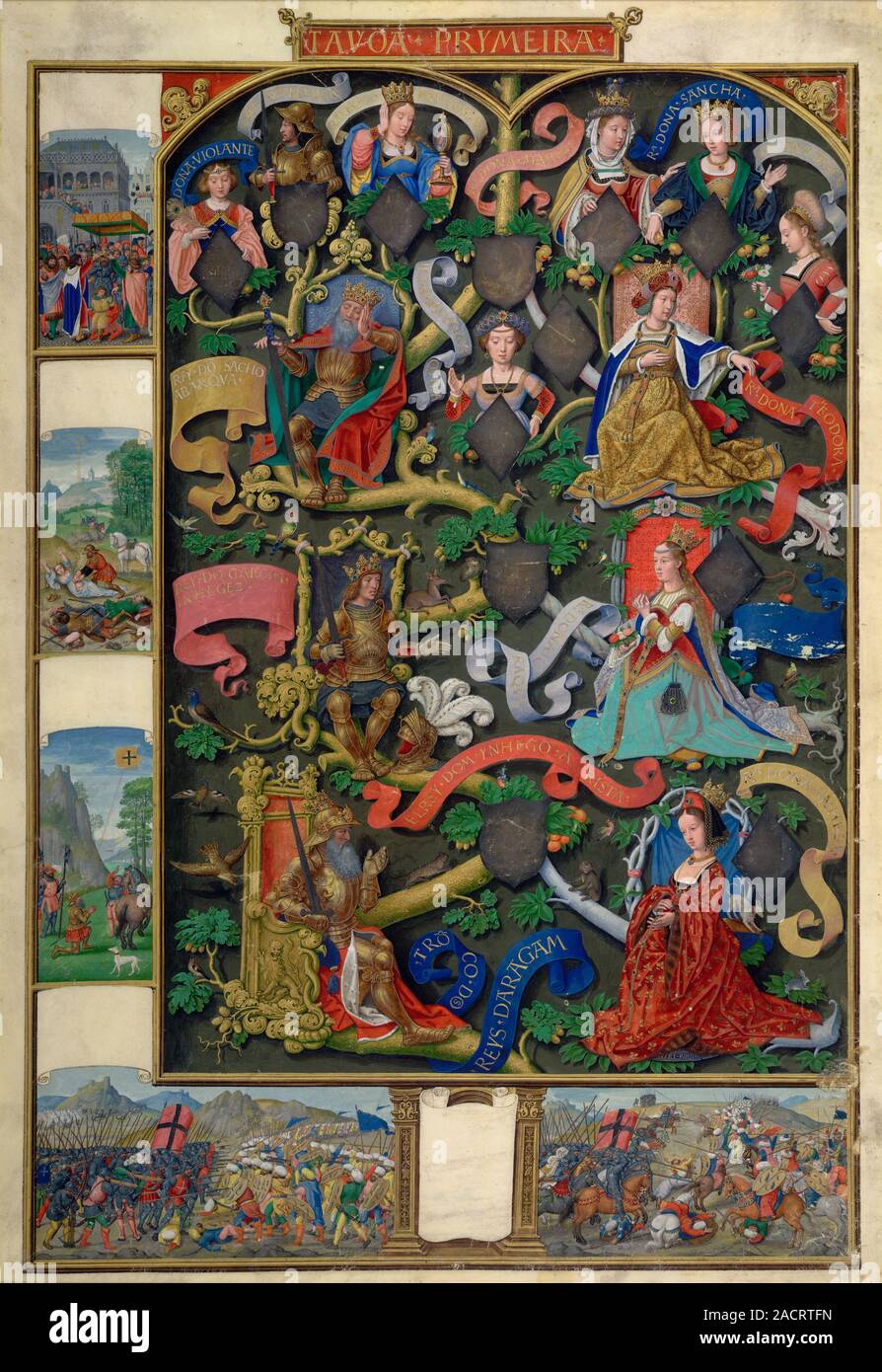 Genealogy of Kings of Navarre (Whole leaf) Genealogy of the Kings of ...