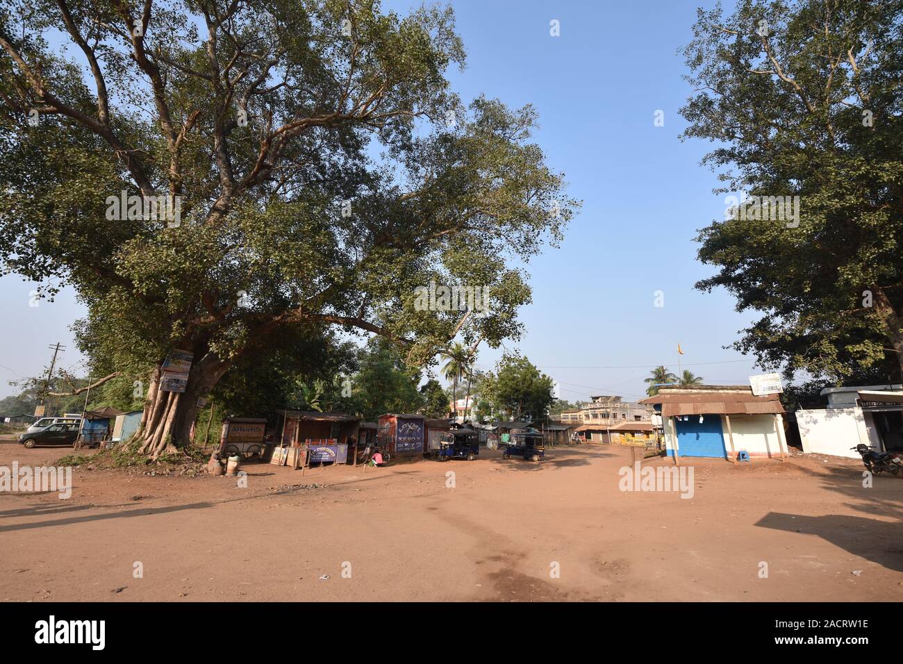 Garbeta railway station area at Garbeta, West Midnapore, West Bengal ...