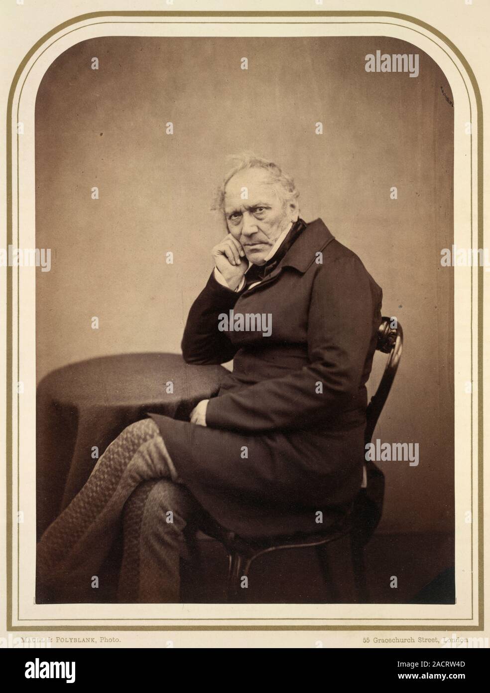 Edward Hodges Baily Esq; R.A. (1788-1867). Portrait. English sculptor ...