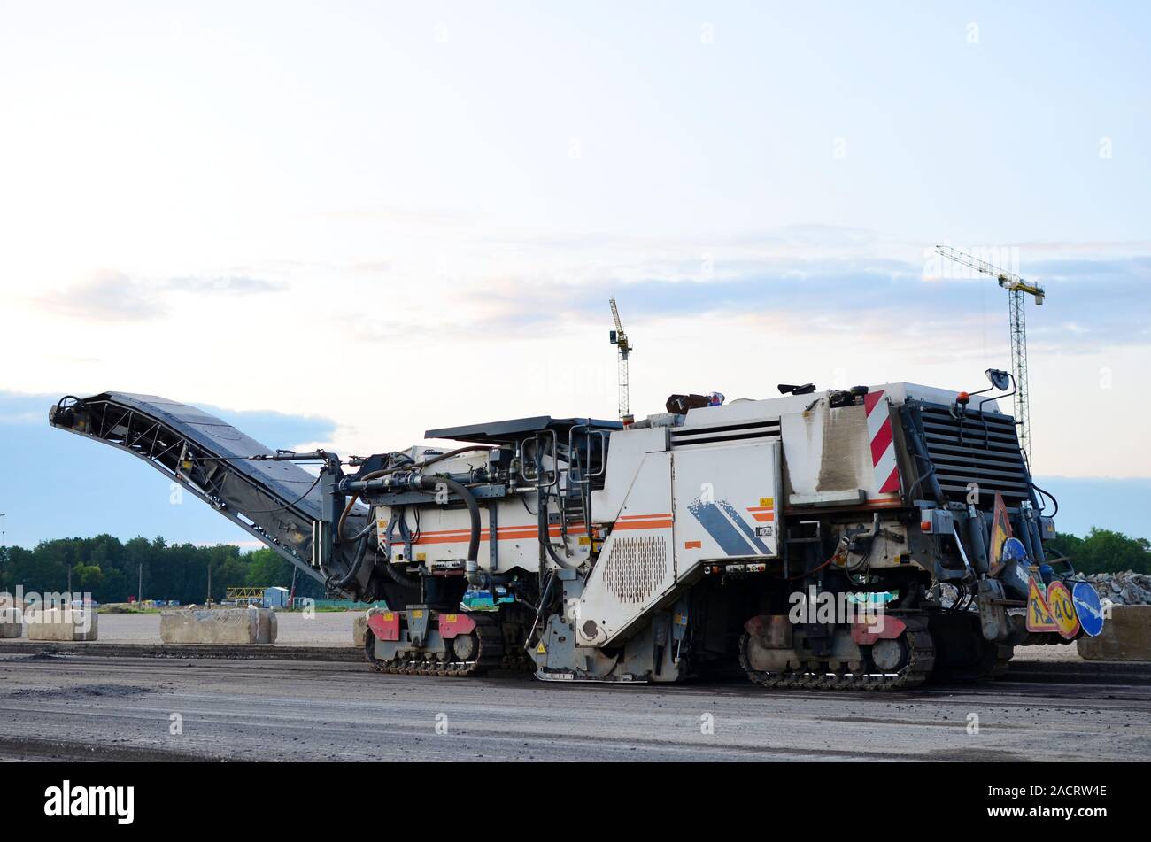 Cold milling machines are used for the quick, highly efficient removal ...