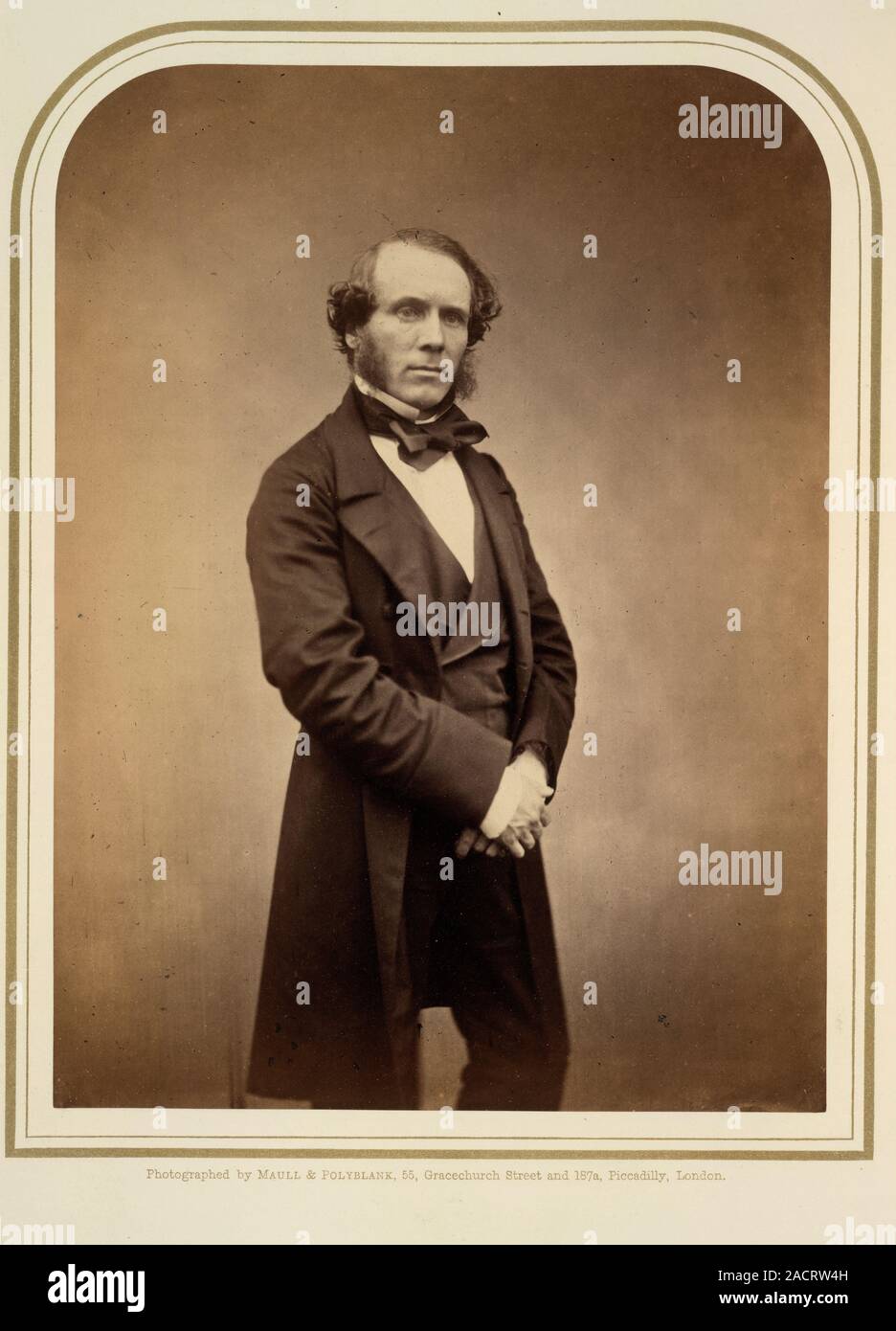 William Powell Frith Esq; R.A (1819-1909). Portrait. English painter ...