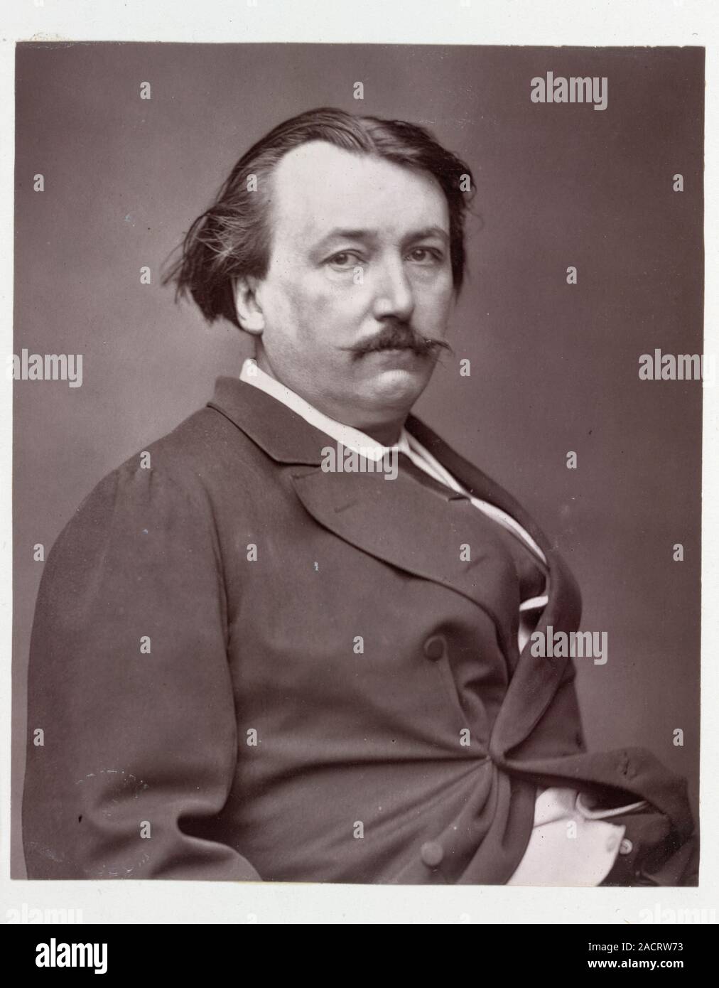 Gustave Dore (1832-1883). Portrait. French painter and book illustrator ...