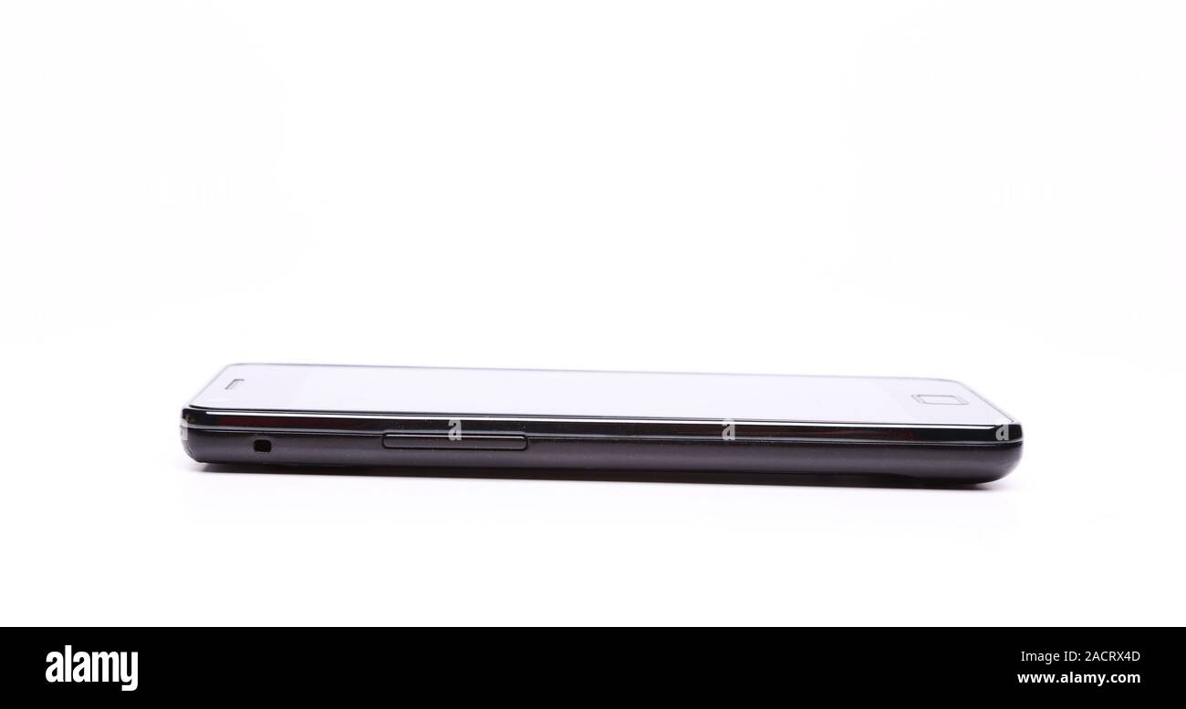 Mobile phone clean screen Cut Out Stock Images & Pictures - Alamy