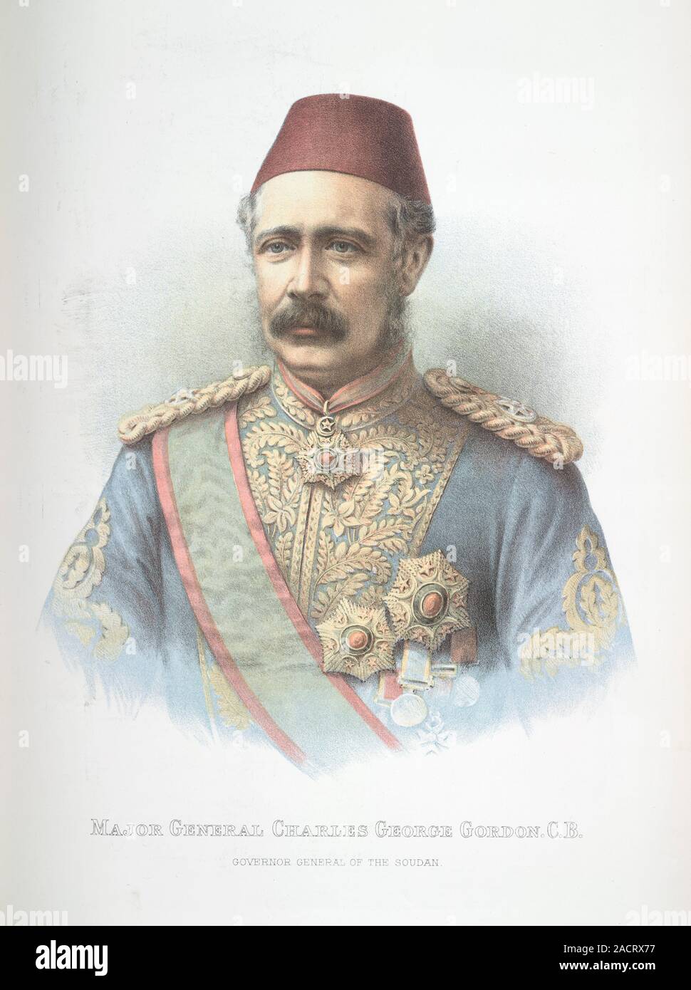 Major General Charles Gordon C.B. (1833-1885). English general ...