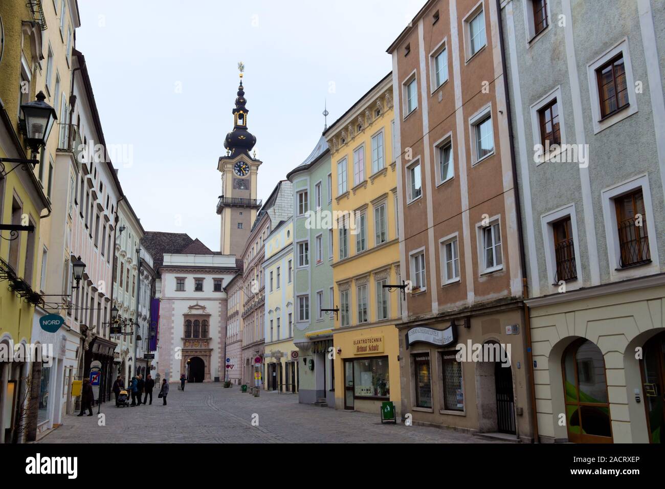 Austria, Linz, Old Town Stock Photo - Alamy