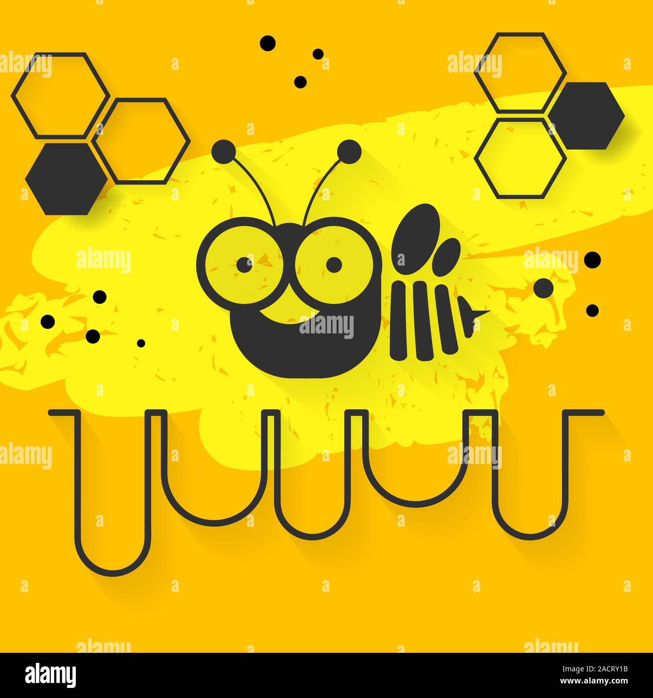 Bee Logo Design Vector Template Linear Style. Outline Icon.creative ...
