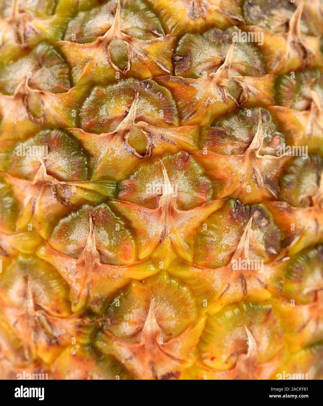 Fresh pineapple. Macro. Background Stock Photo - Alamy