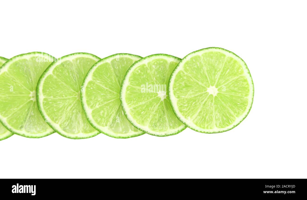 Row lime slices hi-res stock photography and images - Alamy