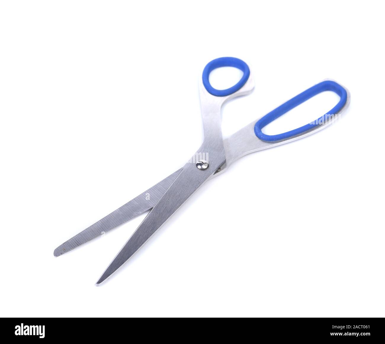 Pair of scissors isolated on a white background Stock Photo - Alamy