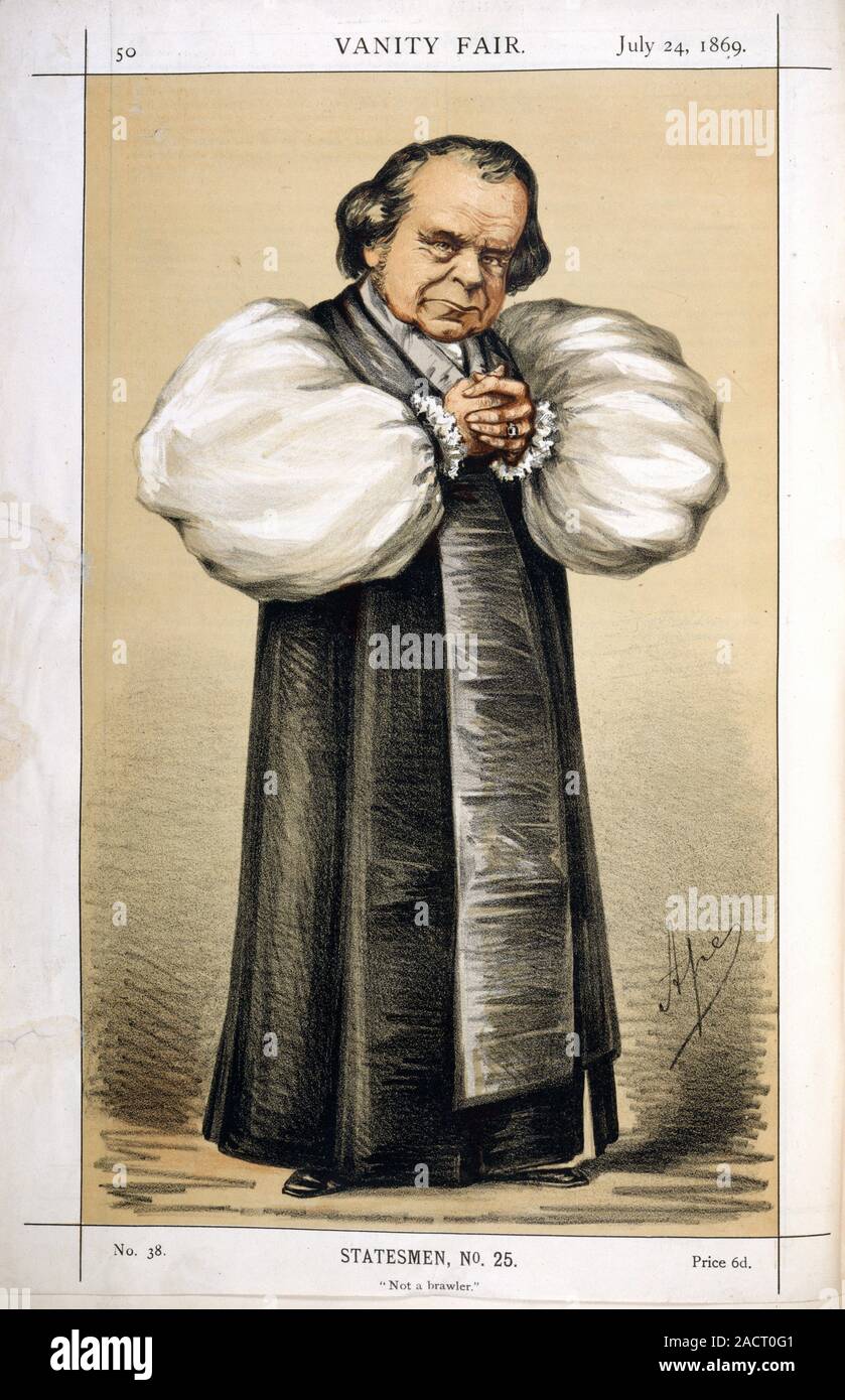 The Bishop of Oxford, Statesmen, no.25. Not a brawler. Bishop Samuel ...