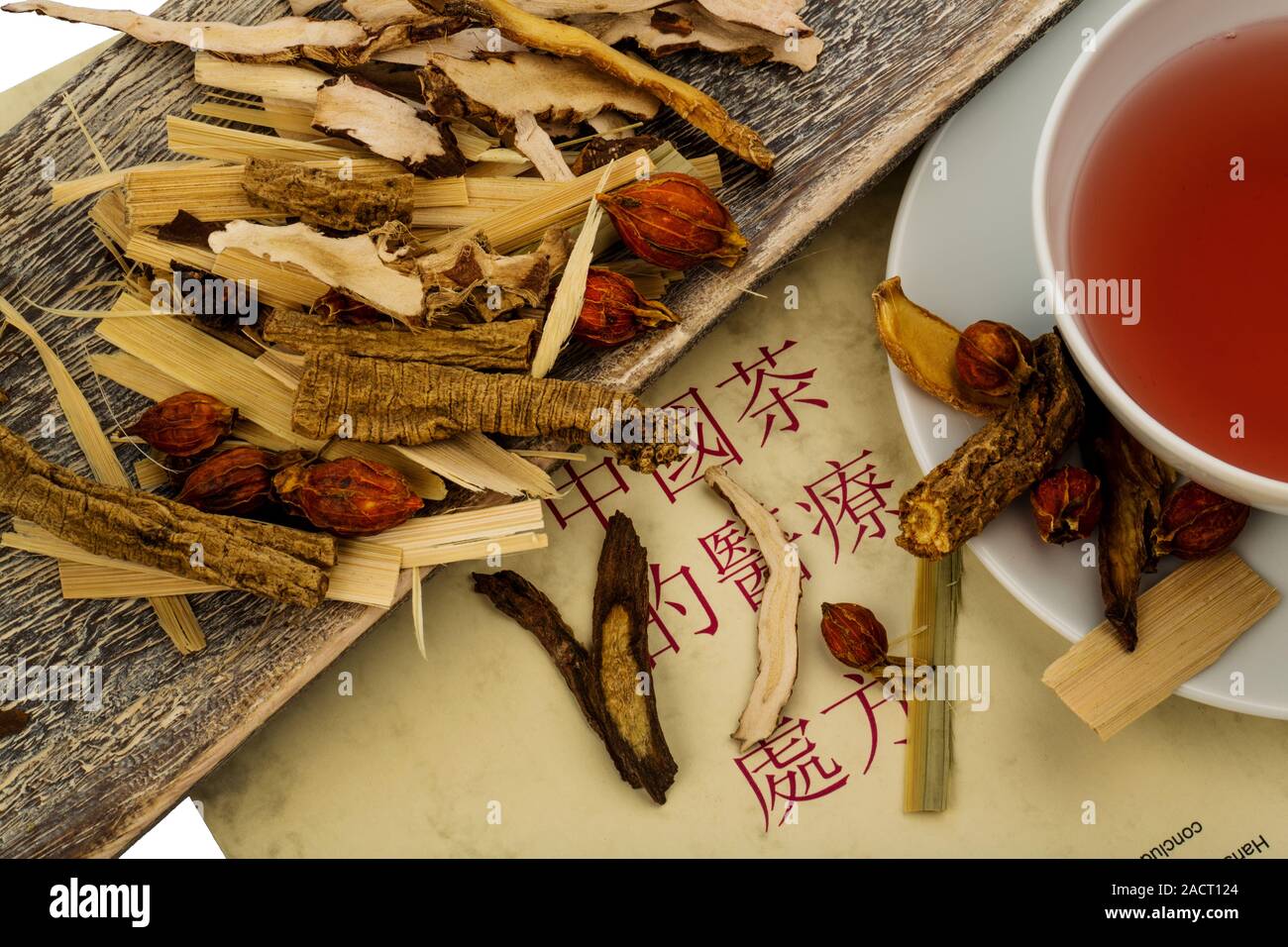 Tea for Traditional Chinese Medicine Stock Photo - Alamy