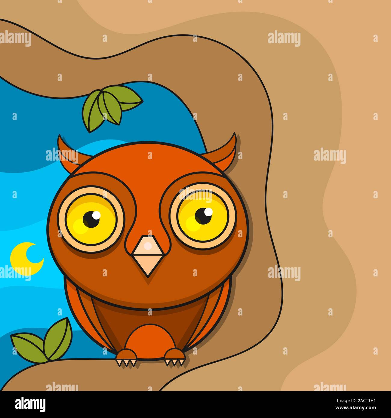 Digital coloring page Stock Vector Images - Alamy