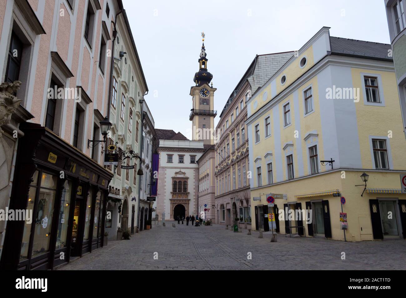 Linz old town austria hi-res stock photography and images - Alamy