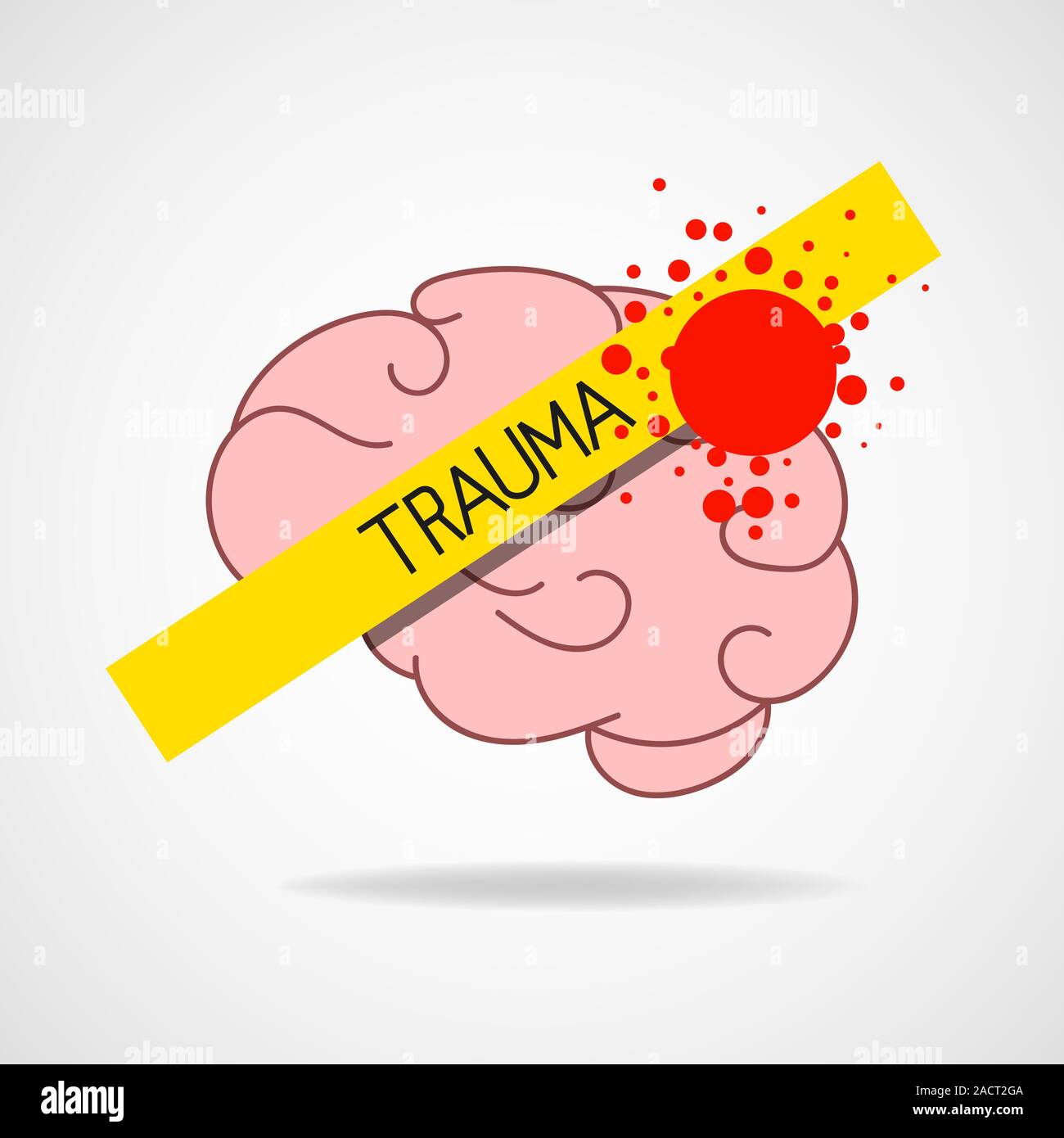 Mental Disorder Icon. Brain Disease, Trauma, Dementia. Alzheimer ...