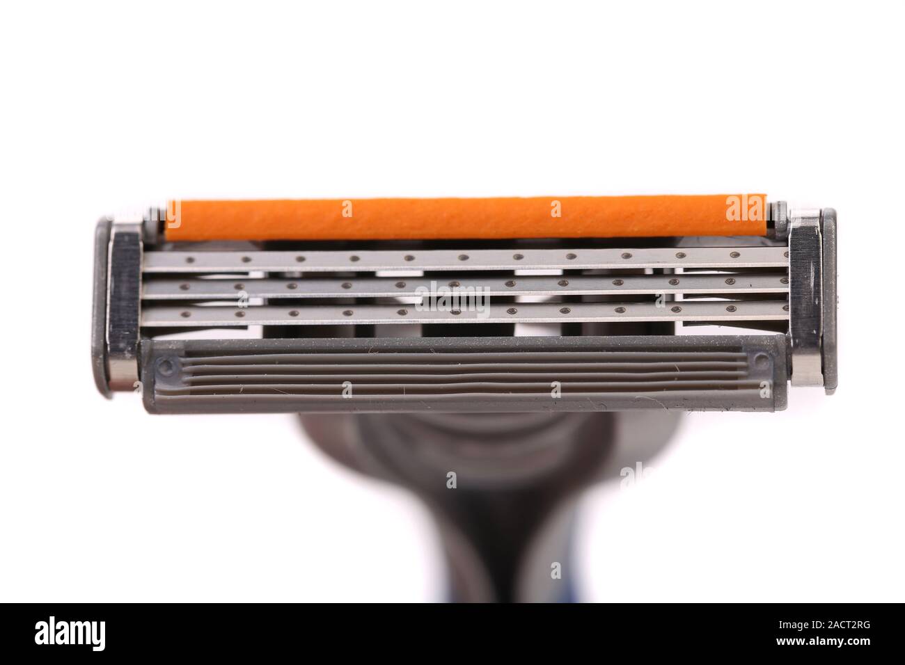 Effective area of shaving razor Stock Photo - Alamy