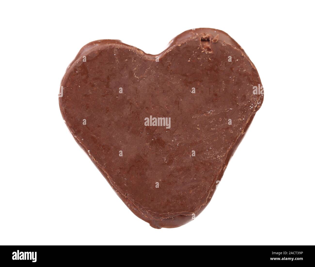 Cracked chocolate heart broken hi-res stock photography and images - Alamy