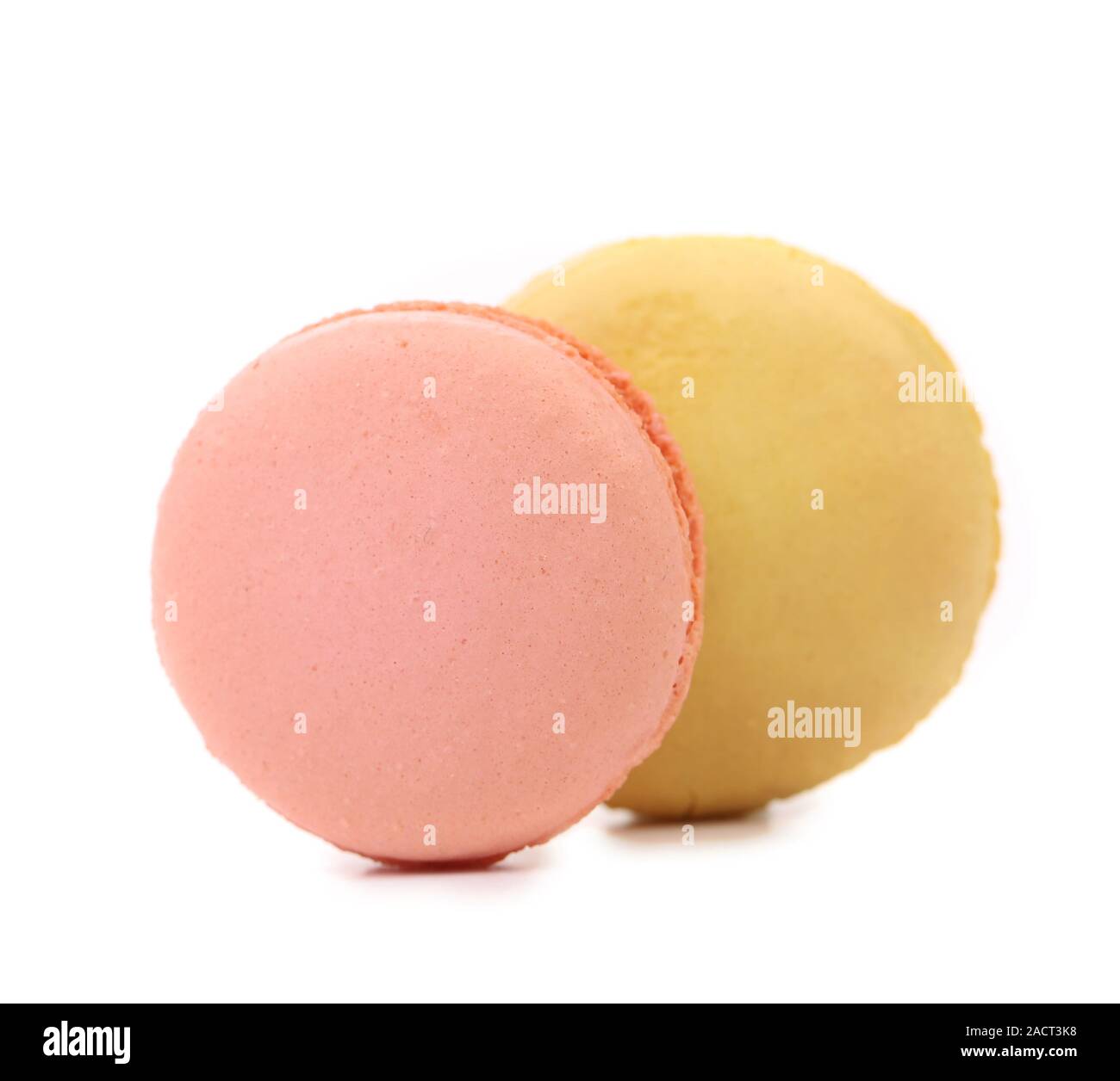 Two various macarons hi-res stock photography and images - Alamy