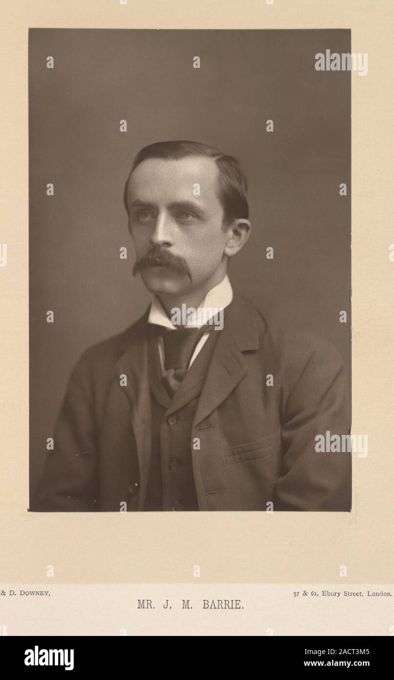 Sir James Matthew Barrie (1860-1937). Scottish novelist and dramatiSt ...