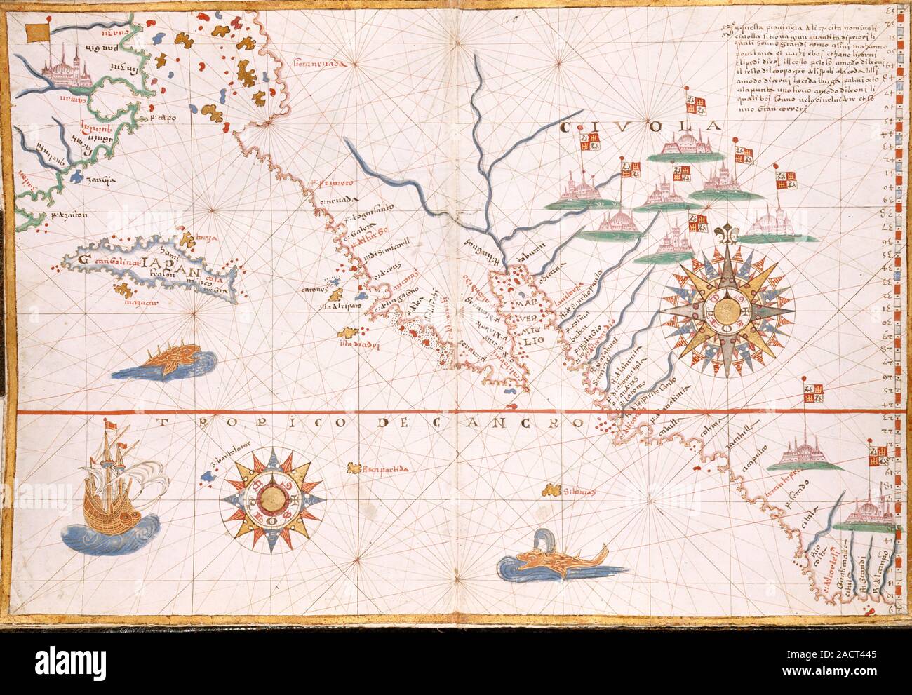 Chart of the North Pacific, Whole chart Chart of the north Pacific ...