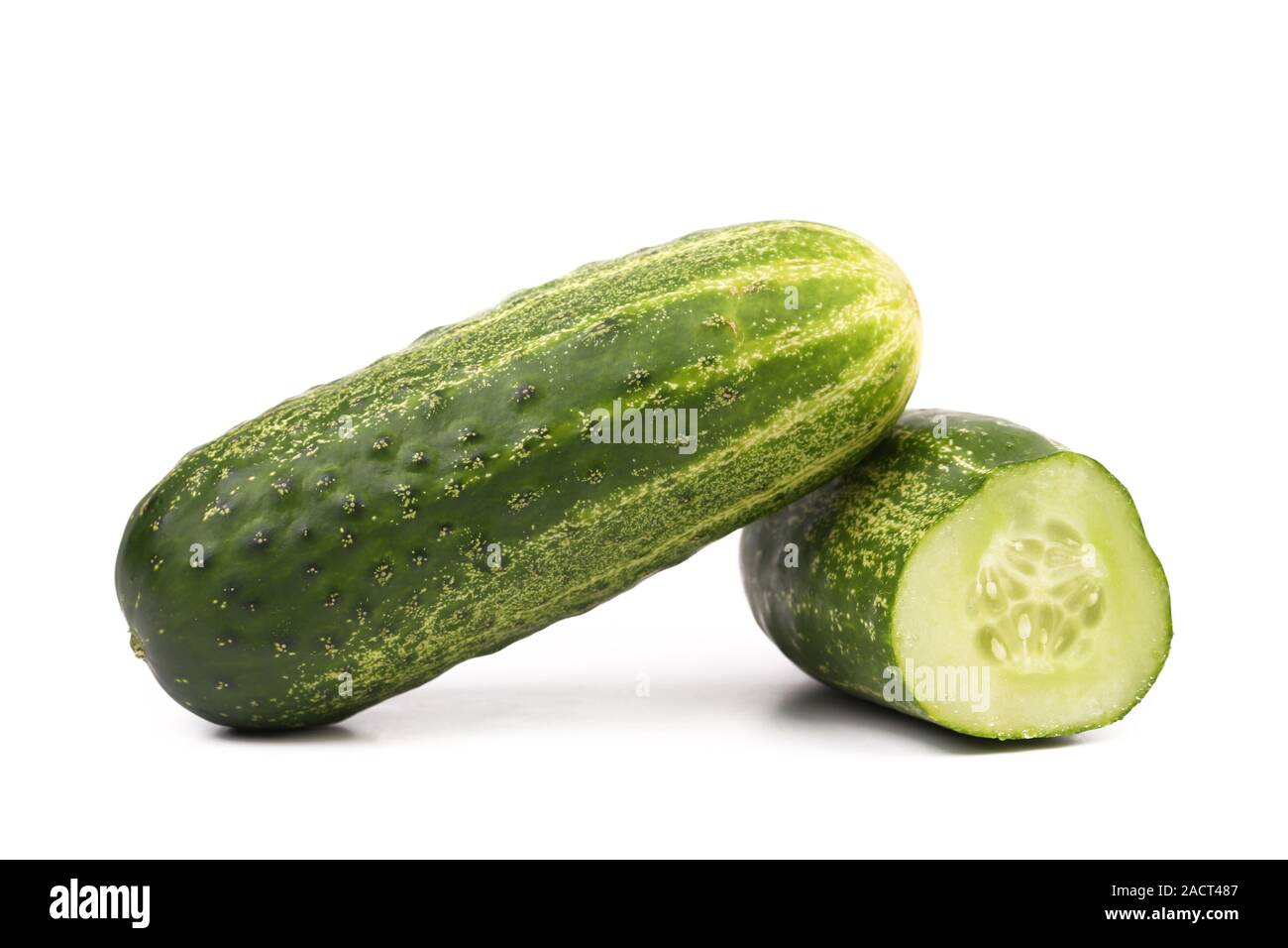 Split of cucumber hi-res stock photography and images - Alamy