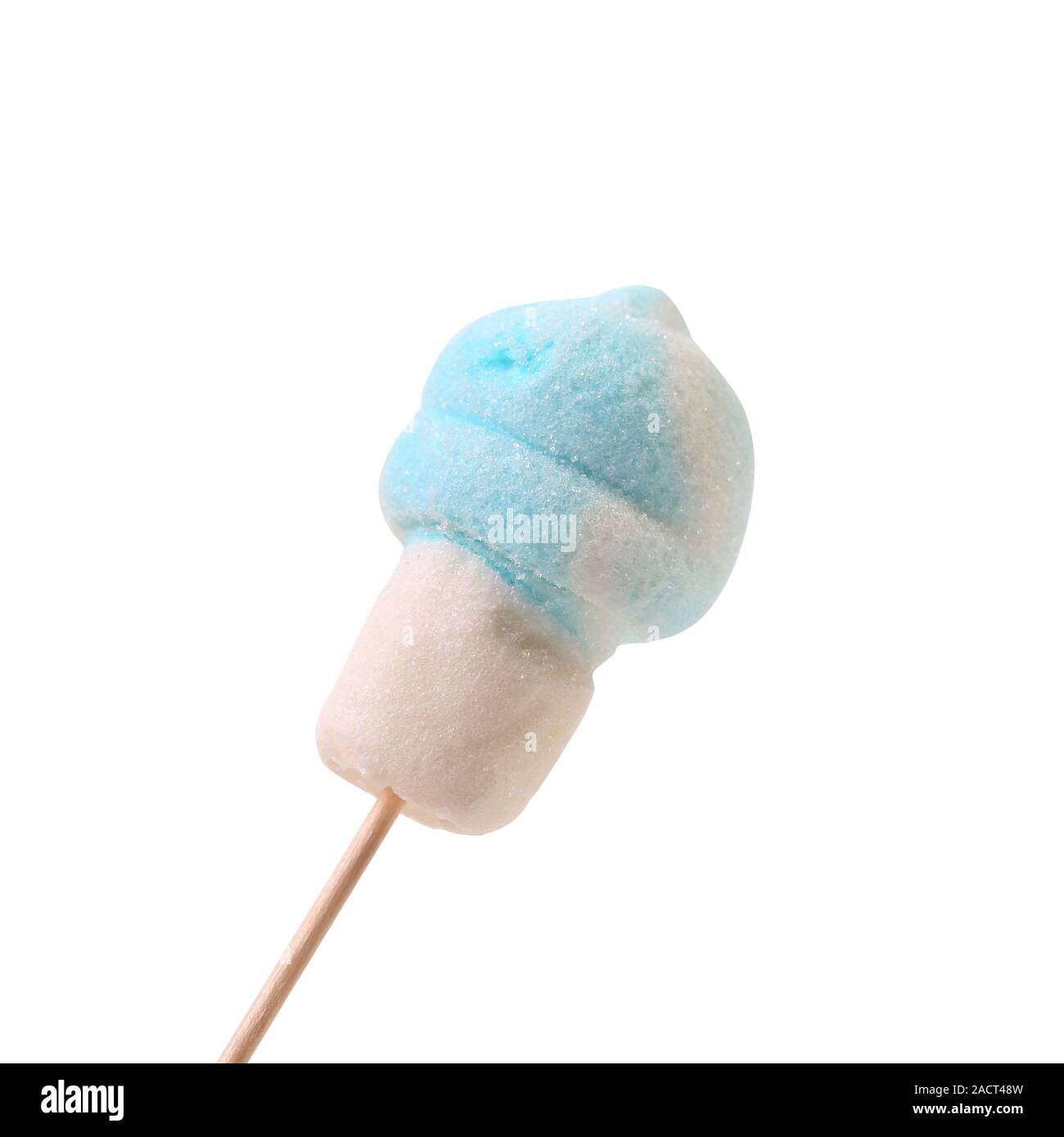 One colourful marshmallow on a stick Stock Photo - Alamy