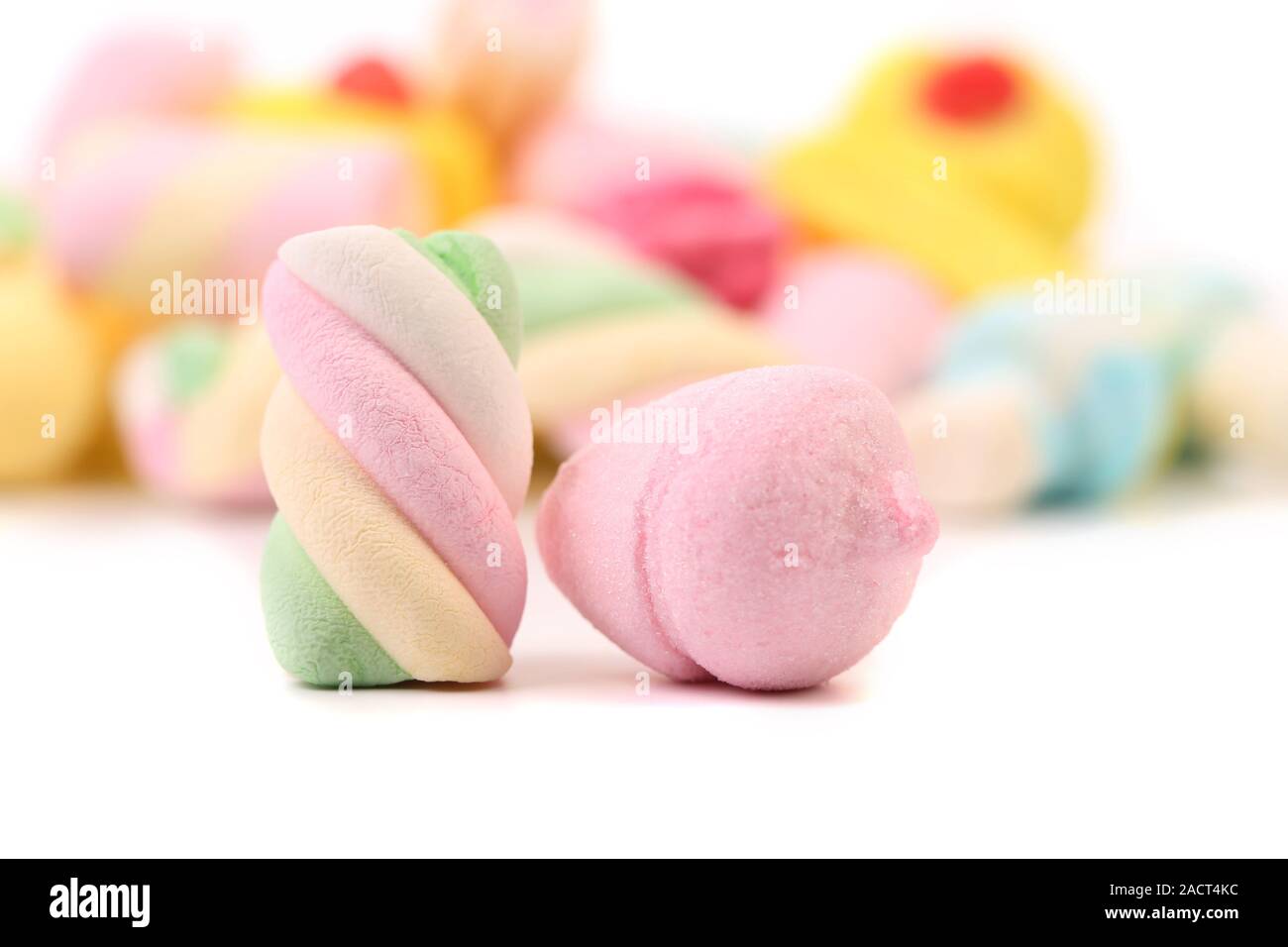 Different colorful marshmallow Stock Photo - Alamy