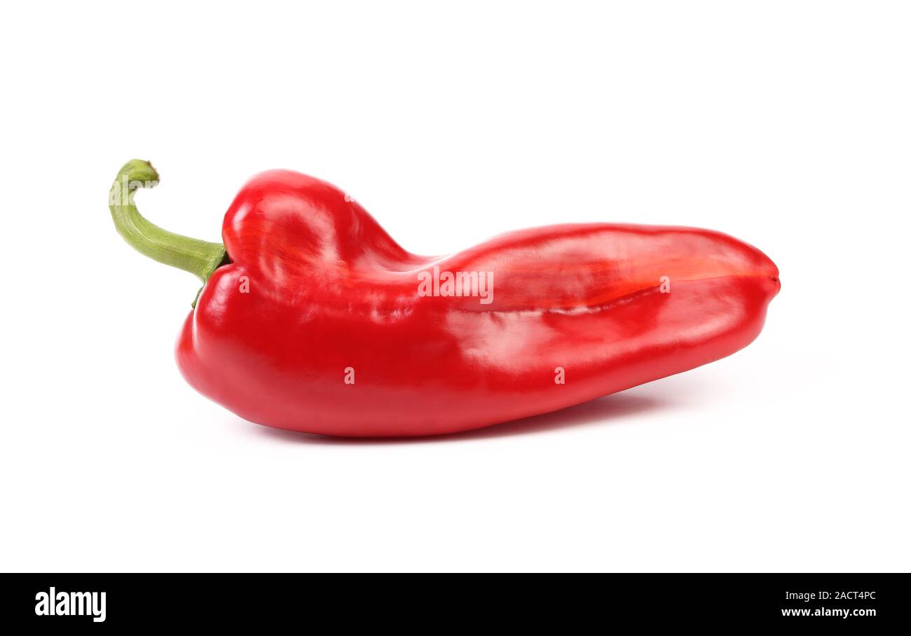 Red sweet pointy pepper(capsicum Stock Photo - Alamy
