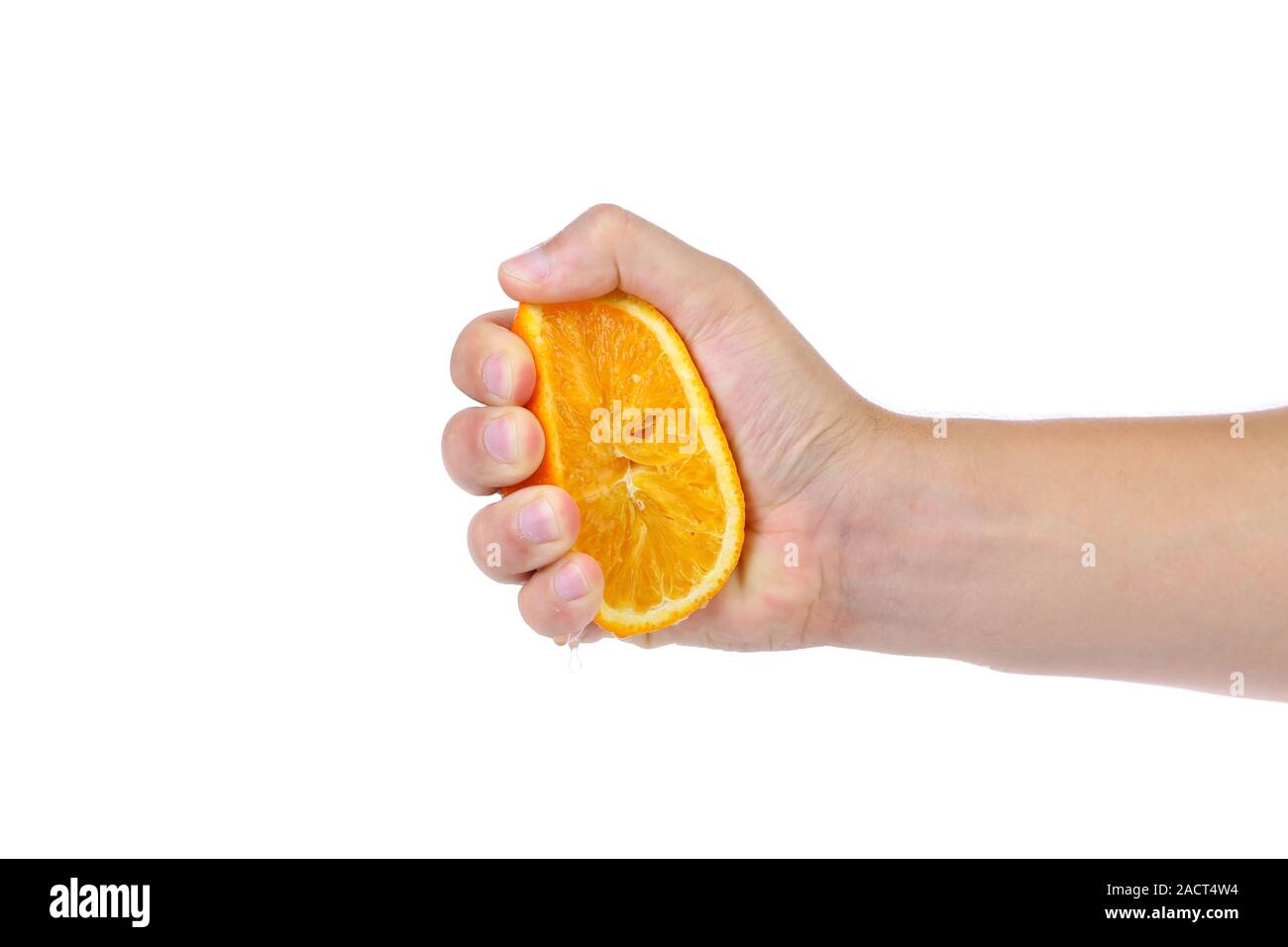 Hand Squeezing Orange Juice High Resolution Stock Photography and ...