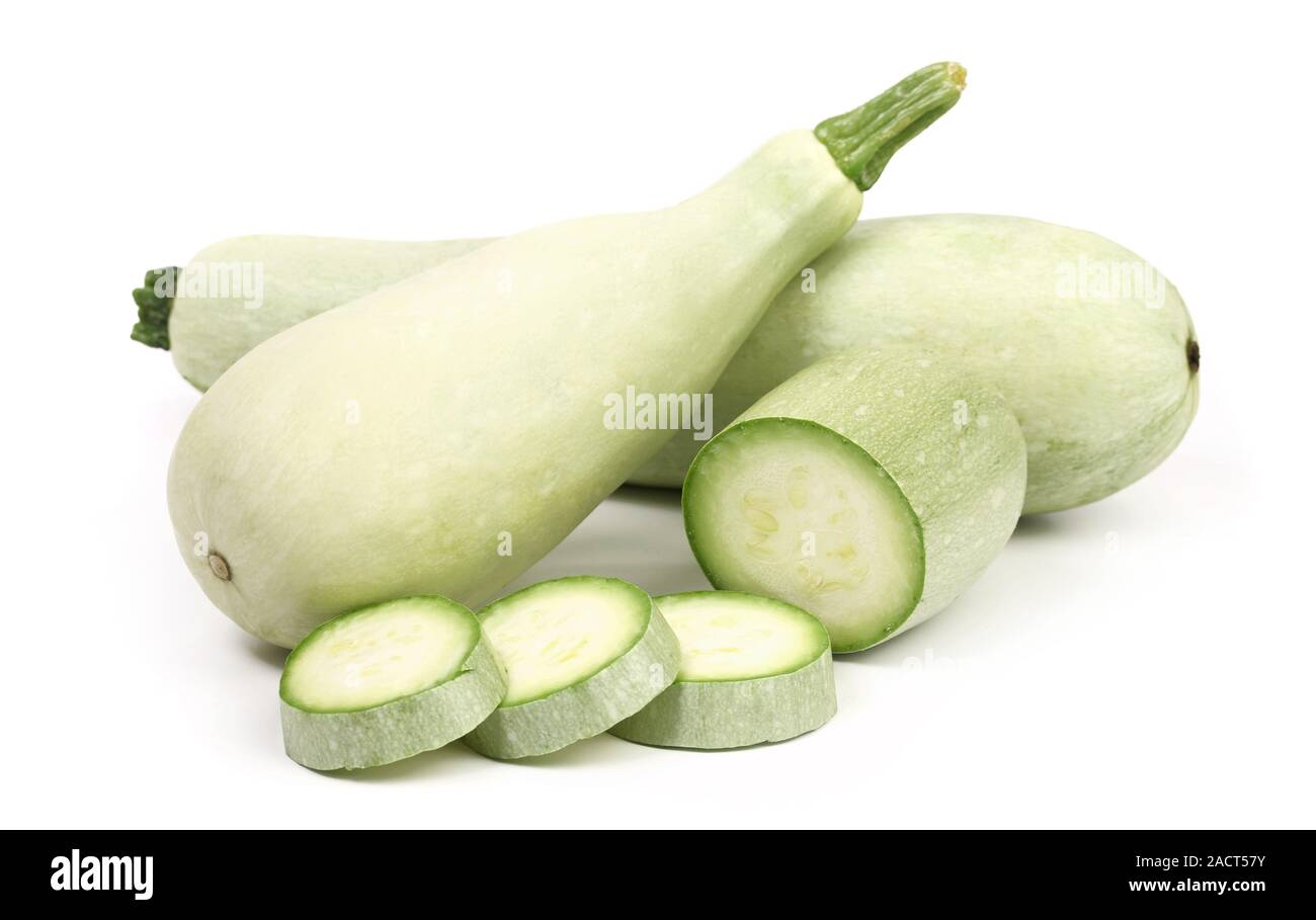 Fresh marrow vegetable and slices Stock Photo - Alamy