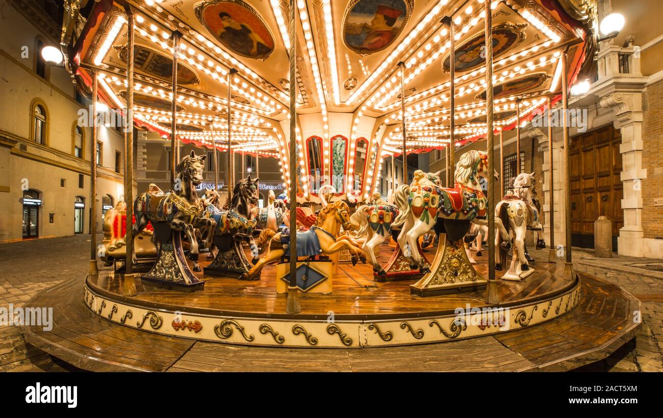 Vintage fairground carousel france hi-res stock photography and images ...